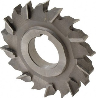 Made in USA 3" Diam x 3/8" Face Width Staggered Tooth Side Milling ...