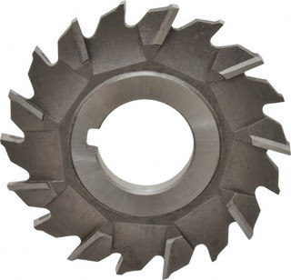 Made in USA 3" Diam x 1/4" Face Width Staggered Tooth Side Milling ...