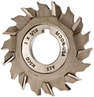 Made in USA 3" Diam x 5/16" Face Width Staggered Tooth Side Milling ...