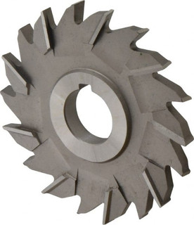 Made in USA 4" Diam x 3/8" Face Width Staggered Tooth Side Milling ...