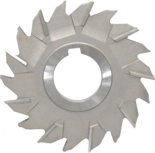 Made in USA 4" Diam x 9/32" Face Width Staggered Tooth Side Milling ...