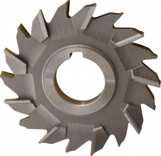Made in USA 4" Diam x 3/8" Face Width Staggered Tooth Side Milling ...