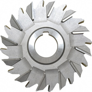 Made in USA 5" Diam x 3/4" Face Width Staggered Tooth Side Milling ...