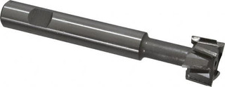 Made in USA 1" Diam, 5/8" Wide, Cobalt T-Slot Cutter 7/16" Neck Diam, 1 ...