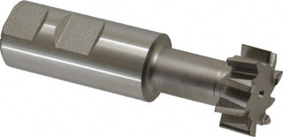 Made in USA 1-1/4" Diam, 31/64" Wide, High Speed Steel T-Slot Cutter 21 ...