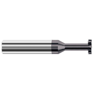 Harvey Tool 1/4" Cut Diam, 1/16" Cut Width, 1/4" Shank, Staggered-Tooth ...
