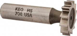 KEO ANSI 708 (Old Std # 14) 1" Cut Diam, 7/32" Cut Width, 1/2" Shank ...