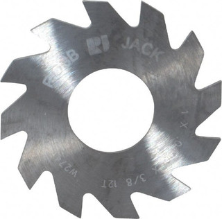 RobbJack 1 x 0.04", 3/8" Arbor, 12-Tooth Solid Carbide Slitting ...