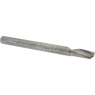 Accupro 10mm Diam RH Solid Carbide 1-Flute Single Edge Upcut Spiral ...