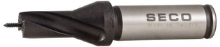 Seco Tools 17 to 17.99mm, 1.5xD, 1.18" Max Depth, 3/4" Shank Diam, 0.65 ...