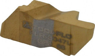 Tool-Flo FLR-3047L GP3 Carbide Grooving Insert TiN Finish, LH, 2.39mm ...