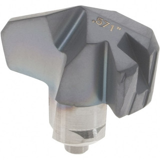 Iscar ICK0571-2M IC908 Carbide Replaceable Tip Drill TiAlN Finish, 140 ...