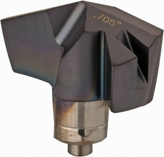 Iscar ICM0705 IC908 Carbide Replaceable Tip Drill TiAlN Finish, 140 ...