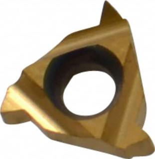 Hertel 08IRA55 HG220TR Carbide Laydown Threading Insert TiN Finish, RH ...