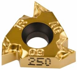 Iscar 16IRM AG60 IC-250 Carbide Laydown Threading Insert TiN Finish, RH ...