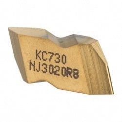 Kennametal NJ3020R8 KC730 Carbide Threading Insert TiN Finish, External ...