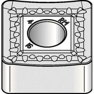Kennametal SNMM646RM KCP25B Carbide Turning Insert TiOCN Finish ...
