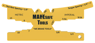 MAKEsafe Bench Grinder Safety Gauge & Multi-Tool - Epoxy Laminate - GG ...