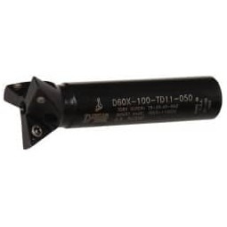 Dorian Tool 60° Included Angle, 1" Max Cutting Diam, 1/2" Shank Diam ...