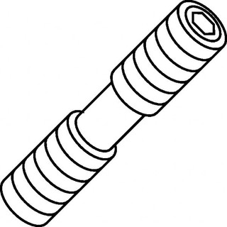 Kennametal Central Lock Screw for Indexables Insert Compatible 1795809 ...