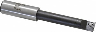 Borite 9/16" Min Bore, 3" Max Depth, 9LC Indexable Boring Bar 5" OAL, 3 ...