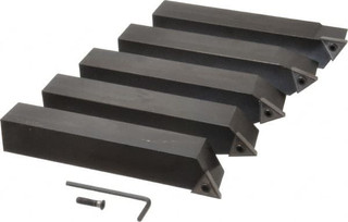 Value Collection 1" Shank Square Indexable Insert Tool Bit Set 1/2 ...