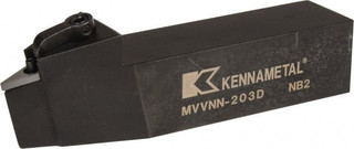 Kennametal Neutral MVVN 0° Negative Rake Indexable Turning Toolholder 1 ...