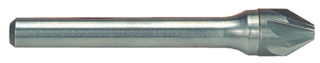 Rushmore USA 6 Flute Solid Carbide CNC Precision Single End Countersinks