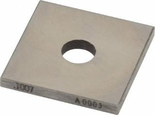Value Collection 0.1007" Square Steel Gage Block Accuracy Grade 0 ...