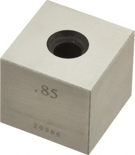 Value Collection 0.85" Square Steel Gage Block Accuracy Grade 0 ...