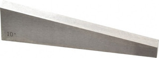 Value Collection 10° Angle, 3 Inch Long, Angle Block 55 RC Hardness 630 ...