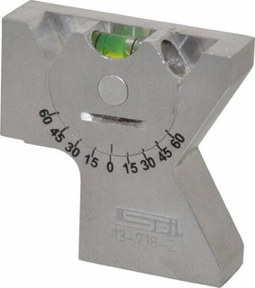 SPI Machine Set-Up Gage Levels, Minimum Adjustable Angle: 0.00, Maximum ...