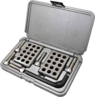 Fowler 0.0003 Squareness Per Inch, Hardened Steel, 1-2-3 Block with 23 ...