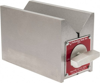 Suburban Tool 2-3/4" Max Capacity, 90° Angle, V-Block 5-1/2" Long x 2-3 ...