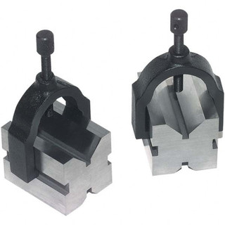 TESA Brown & Sharpe 1" Max Capacity, 90° Angle, Hardened Steel V-Block ...