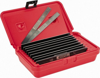 SPI 20 Piece, 6 Inch Long x 1/32 Inch Thick, Thin Parallel Set 1-5/8 ...
