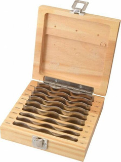 TESA Brown & Sharpe Wavy Parallel Sets, Length: 4-1/4", Max Height: 1-1 ...