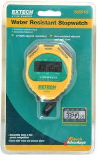 Extech Stopwatch, Timer and Clock Yellow 365510 - 00129015| Penn Tool ...