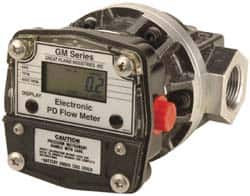 GPI Great Plains Industries 1/2" FNPT Port Oval Gear Flowmeter 800 Max ...
