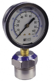 Value Collection 160 Max psi, 2-1/2 Inch Dial Diameter, Stainless Steel ...