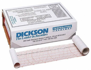Dickson -20 to 100°F, Disposable Temp Recorder Battery Operated D301 ...