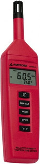 Amprobe -4 to 140°F, 0 to 100% Humidity Range, Temp, Humidity and Dew ...