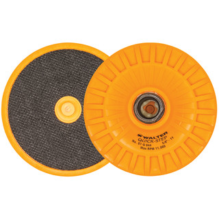 Walter Surface Technologies Quick-Step Backing Pad, 4" Diameter, 5/8 ...