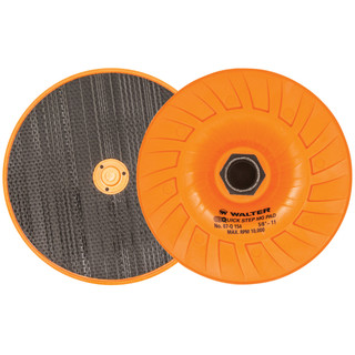 Walter Surface Technologies QUICK-STEP™ MG Backing Pad, 5" Diameter, 5/ ...