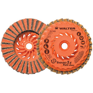 Walter Surface Technologies ENDURO-FLEX 2-in-1™ Turbo Finishing Flap ...