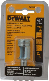 DeWALT 3/4", Straight Shank, Polycrystalline Diamond (PCD), Tile and ...