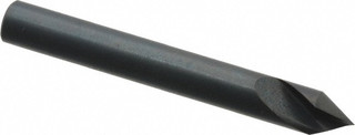 M.A. Ford 3/16" Head Diam, 3/16" Shank Diam, 1 Flute 60° High Speed ...