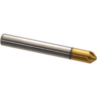 Melin Tool 3/16" Head Diam, 3/16" Shank Diam, 6 Flute 90° Cobalt ...