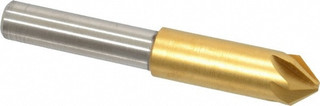Melin Tool 5/16" Head Diam, 1/4" Shank Diam, 6 Flute 82° Cobalt ...