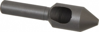 Weldon Tool 7/16" Head Diam, 1/4" Shank Diam, 60° High Speed Steel ...